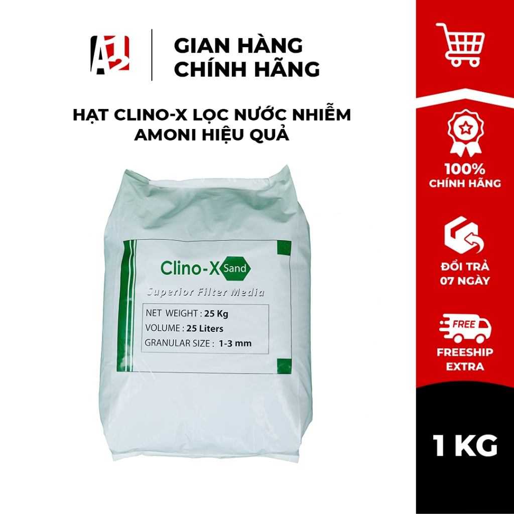 Hạt Clino-x SLANPER Lọc Nước Nhiễm Amoni Hiệu Quả 1kg A12 | Shopee Việt Nam