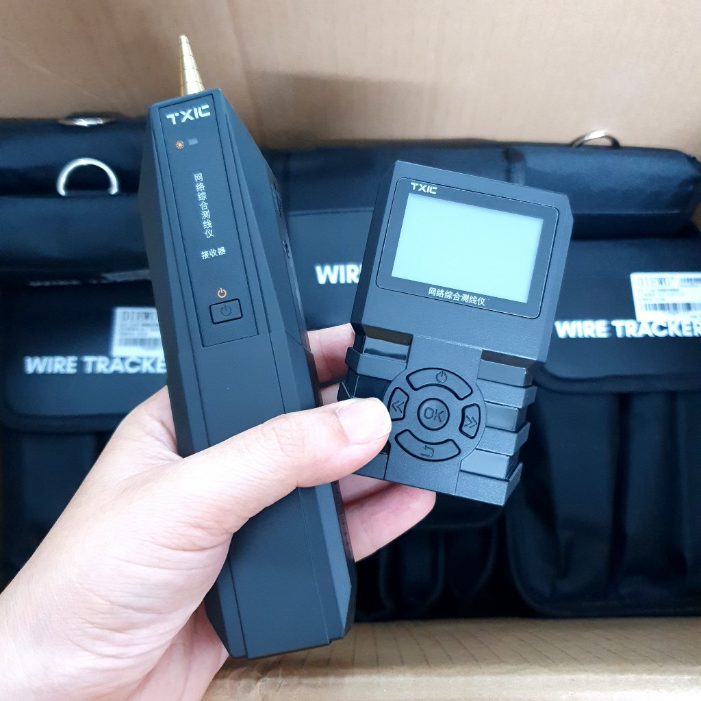 Thiết bị dò tìm test dây cáp mạng, Máy dò dây, test cáp mạng, đo chiều ...