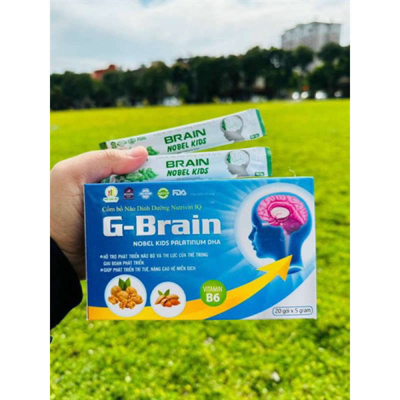 Cốm bổ não dinh dưỡng G Brain cho trẻ em phát triển não bộ, thị lực ...