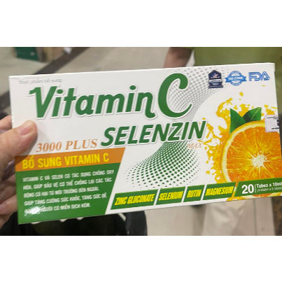 Siro VITAMIN C 3000 Plus Selezin Max Bổ sung Vitamin C tăng cường sức ...