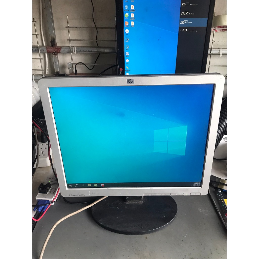 Màn LCD HP 17 vuông LA1751G đã qua sử dụng - 1xVGA 1xDVI độ phân giải ...
