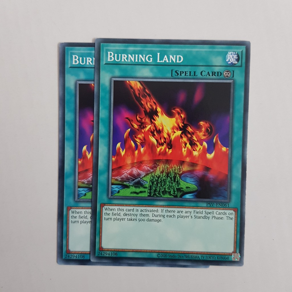 lá bài Burning Land - PSV-EN061 - Common Unlimited (25th Reprint ...