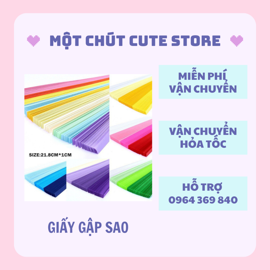 Set 540 Tờ Giấy Gấp Origami Ngôi Sao Nhiều Màu Trang Trí Sổ Lưu Niệm ...