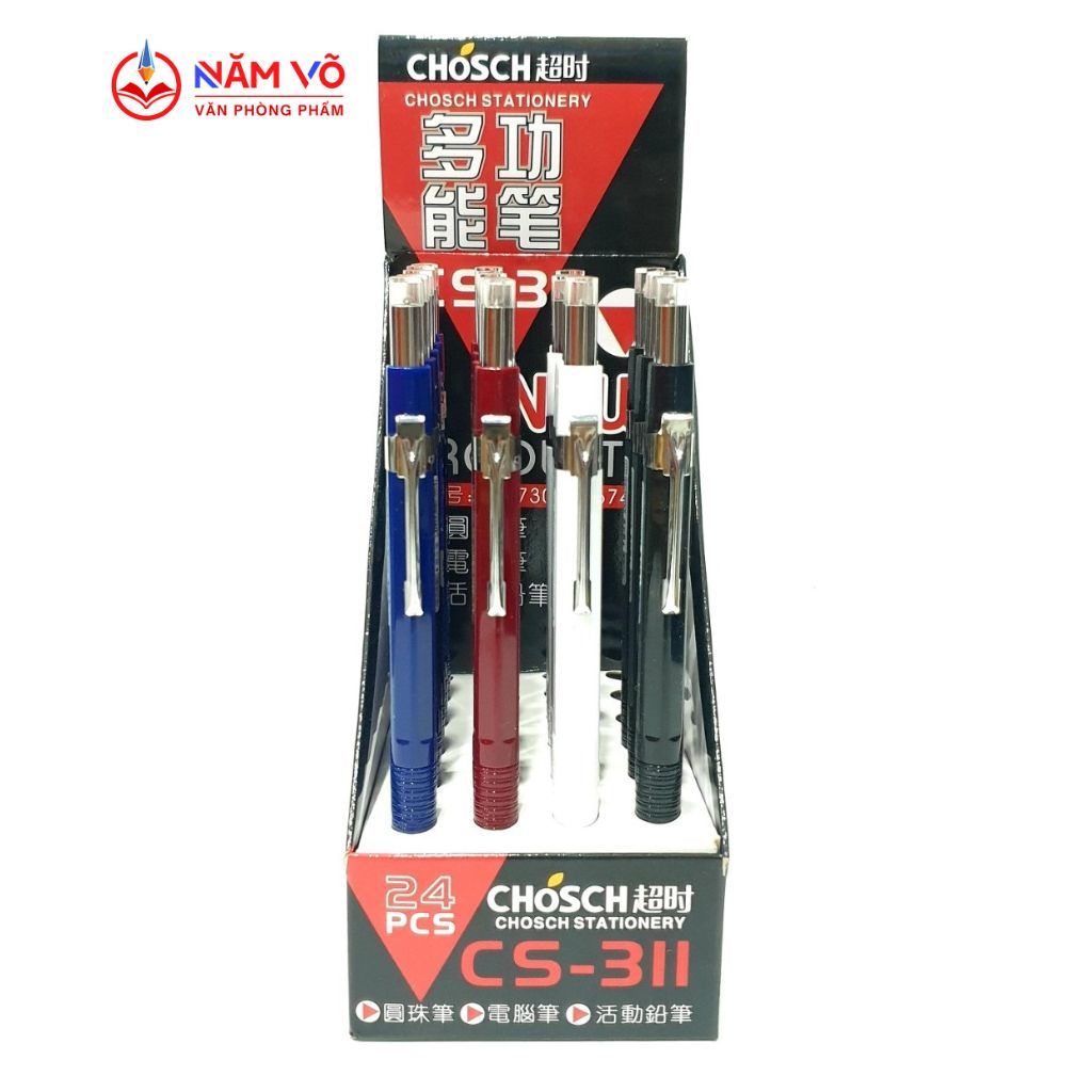 [CS311] Bút Chì Bấm - Viết Chì Bấm Kim Chosch CS 311 Ngòi 0.5mm, Tiện Lợi, Dễ Sử Dụng, Chất ...