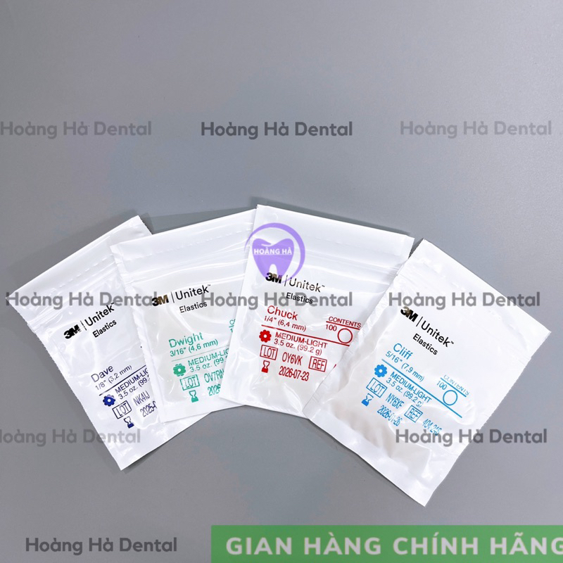Chun liên hàm 3M chính hãng hỗ trợ chỉnh nha hiệu quả chun niềng răng ...