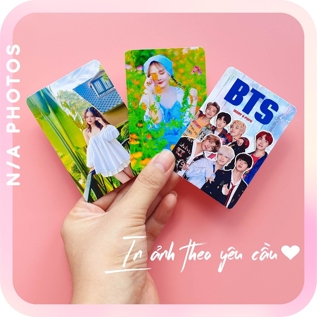 Card bo góc in theo yêu cầu cỡ 6cm x 9cm ( In 10 tặng 1) | Shopee Việt Nam