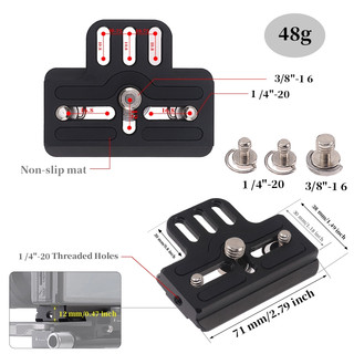 Đế tháo lắp nhanh Gimbal DJI Ronin RS3 mini RS3Pro RS2 RS3 Pro Mini ...