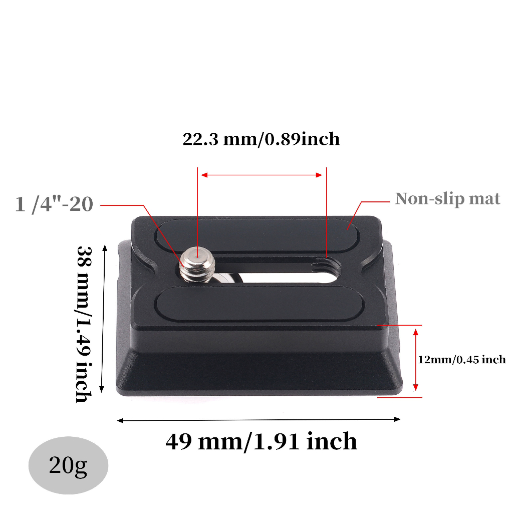 Đế tháo lắp nhanh Gimbal DJI Ronin RS3 mini RS3Pro RS2 RS3 Pro Mini ...