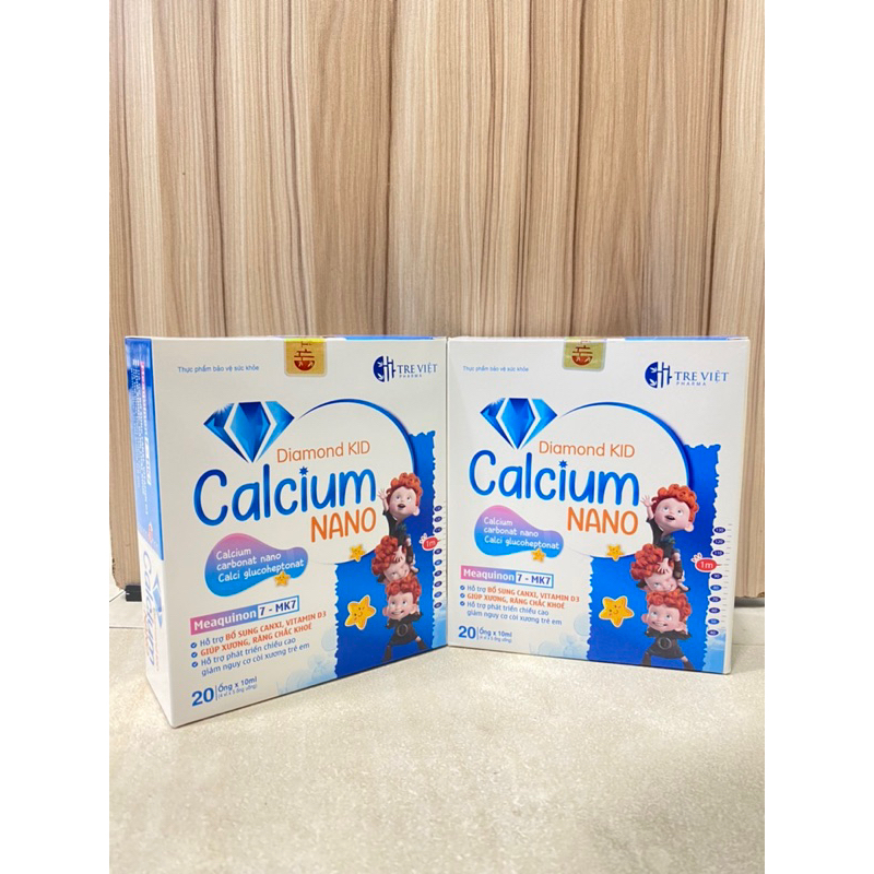 Calcium Nano Hỗ trợ bổ sung Canxi, Vitamin D3 giúp xương, răng chắc khoẻ | Shopee Việt Nam