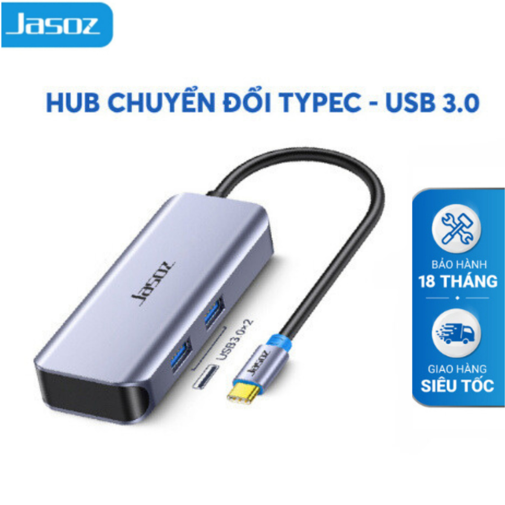 HUB Chuyển Đổi Type-C ra 4 cổng USB 3.0 JASOZ H115- Hàng chính hãng ...