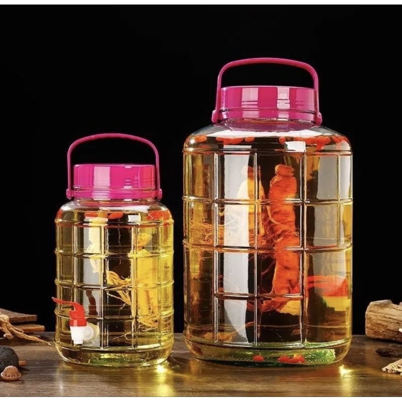 Bình Ngâm Rượu Thủy Tinh 2 lít, 3 lít, 5 lít, 8 lít, 10 lít, 12 lít, 16 ...