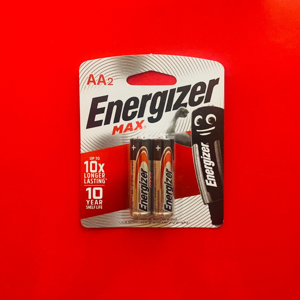 Pin tiểu AA Alkaline ENERGIZER max E91 chính hãng vỉ 2 viên | Shopee Việt Nam