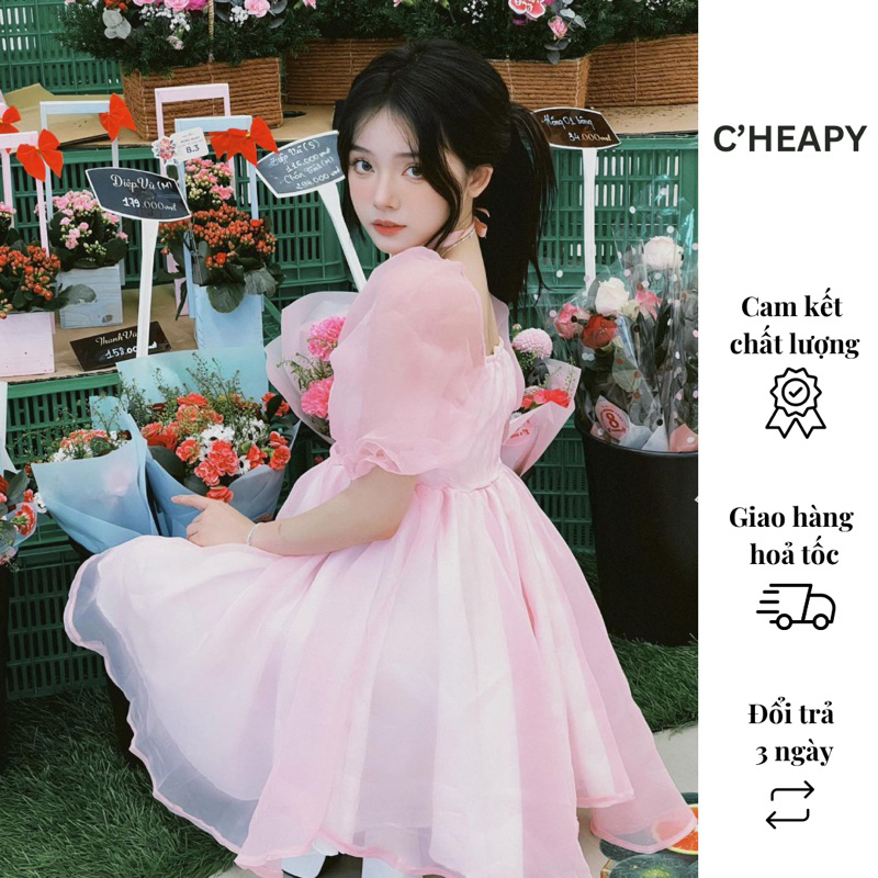 Đầm dự tiệc công chúa 💓 CHEAPY STORE 💓 FREESHIP 💓 mặc sinh nhật, dự ...