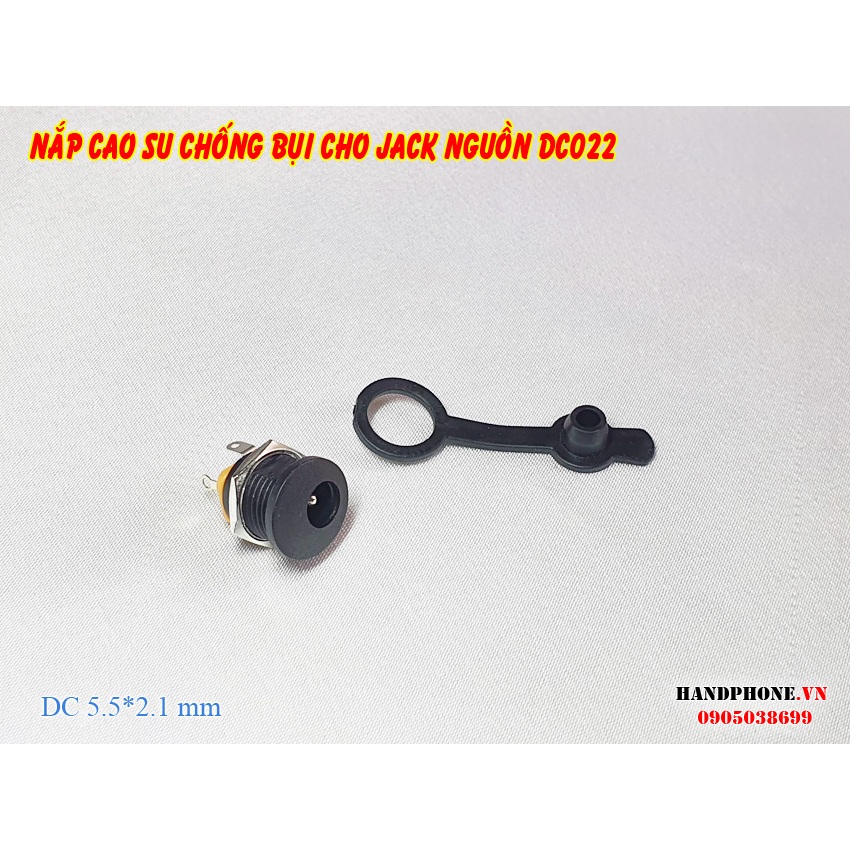 Nắp Cao Su Chống Bụi cho Jack, Ổ Cắm Nguồn DC Cái DC022, DC022B (DC 5.5 ...