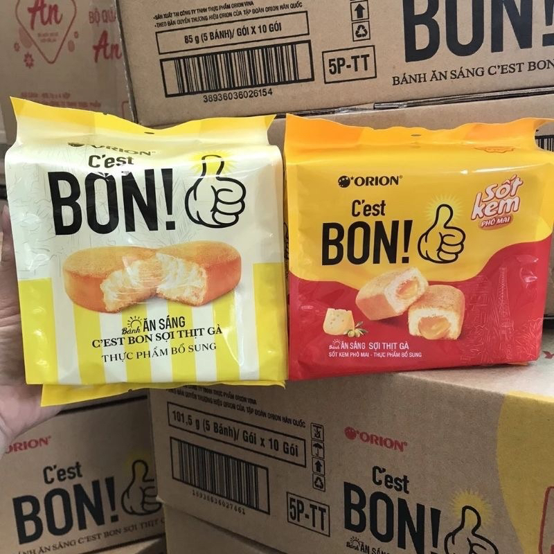 Bánh Ăn Sáng C’est Bon Orion Bịch 85g/ 162.4g | Shopee Việt Nam