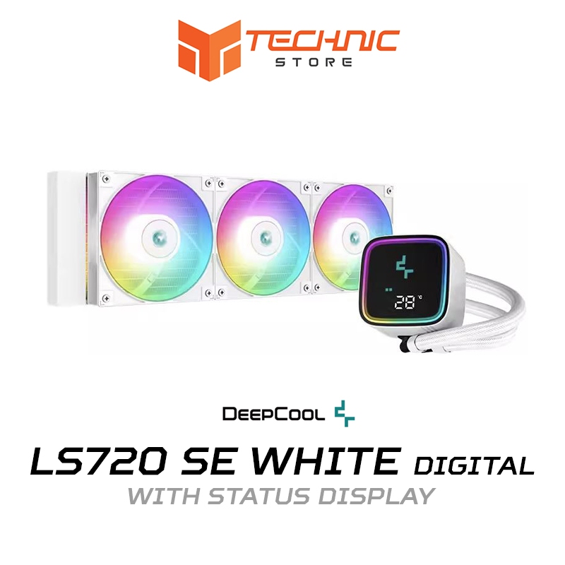 Tản nhiệt nước AIO Deepcool LS720 SE DIGITAL WHITE | Shopee Việt Nam