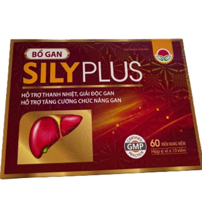 Bổ Gan SILY PLUS giải độc gan, bảo vệ gan & tăng cường chức năng gan Hộp 60v | Shopee Việt Nam