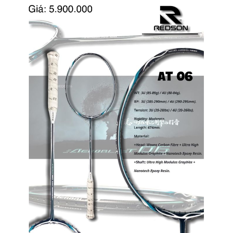 Vợt cầu lôngCAO CẤP Redson AT 06 (AT06)- CTY CMTD | Shopee Việt Nam