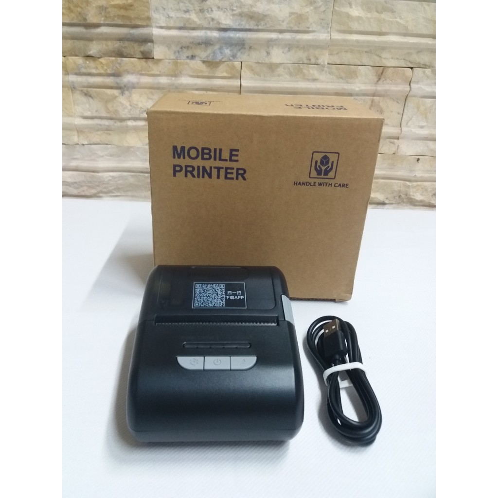 Xprinter XP-210 máy in di động cầm tay không dây (58mm, USB+Bluetooth, Windows/Android/iOS ...