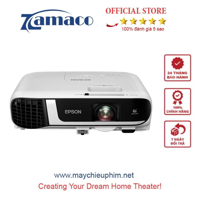 Máy chiếu Full HD Epson EB-FH52 Hàng chính hãng - ZAMACO AUDIO | Shopee Việt Nam