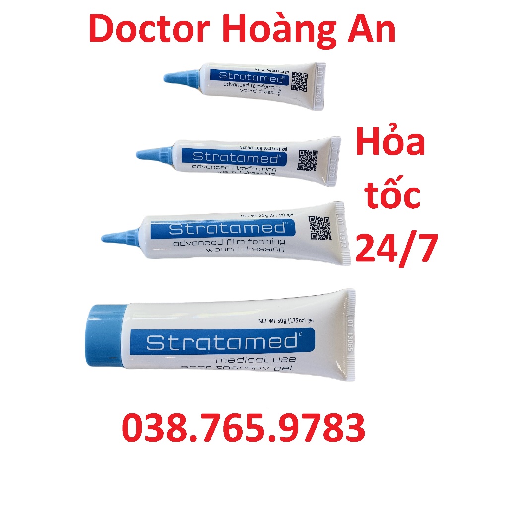stratamed 5g 10g 20g Silicone gel được FDA chấp thuận bôi lên vùng da ...