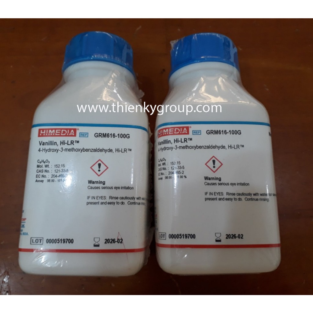 Hóa chất tinh khiết vanillin Ấn Độ (100g/chai) | Shopee Việt Nam
