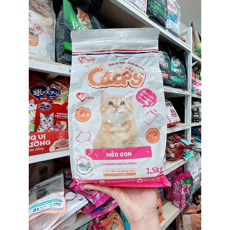 Thức ăn hạt cho mèo con catpy 1,5kg | Shopee Việt Nam