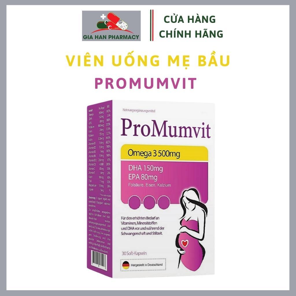 Viên uống PROMUMVIT bổ sung omega 3 và khoáng chất giúp mẹ khỏe bé ...