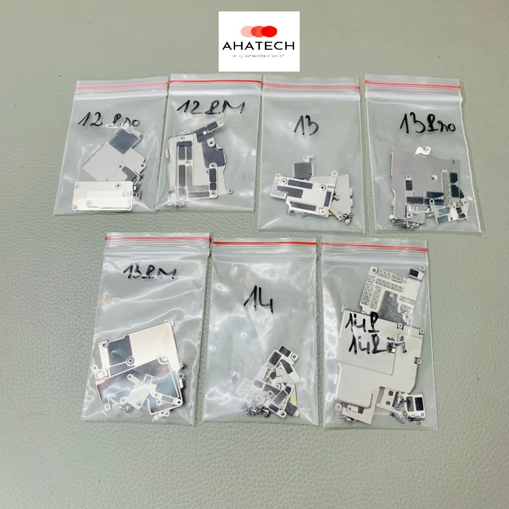 Bộ Nẹp + Ốc đầy đủ gắn cho máy điện thoại 12/12Pro/12ProMax/13/13Pro/13Promax/14/14Pro/14Promax ...