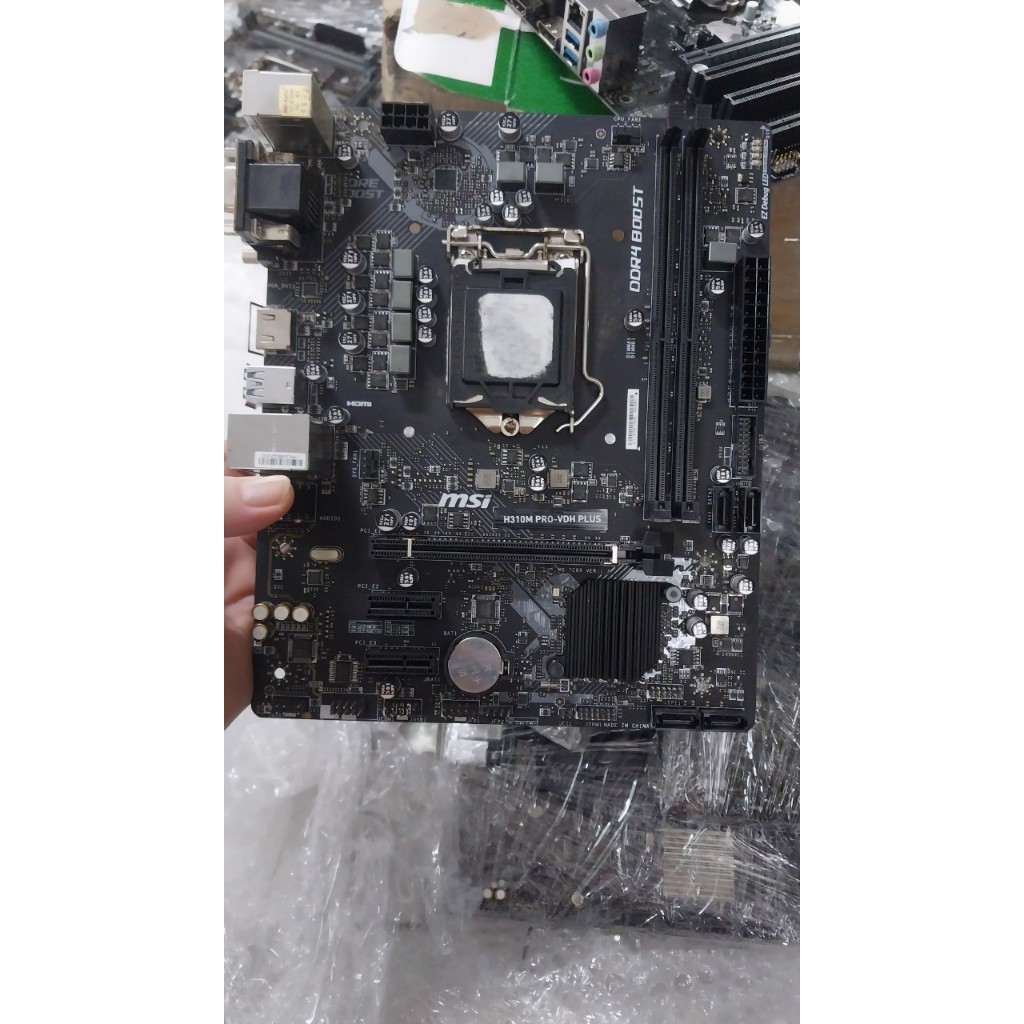 main msi h310 có cồng hdmi ( hàng cũ bh 01 tháng) FULL CHỨC NĂNG ...