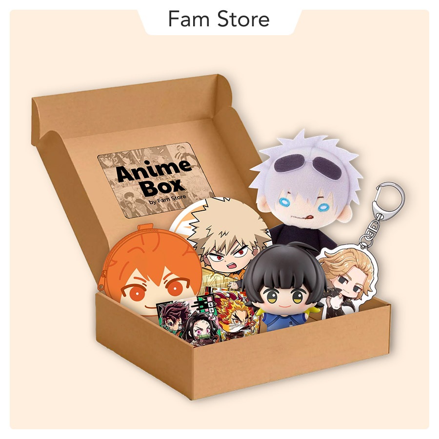 Anime Box nhân phẩm - Nhiều món, được chọn fandom | Shopee Việt Nam