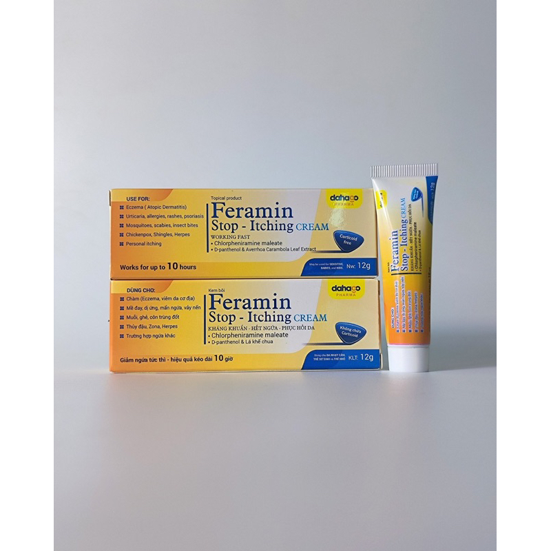 KEM BÔI CHỐNG NGỨA FERAMIN STOP-ITCHING CREAM | Shopee Việt Nam