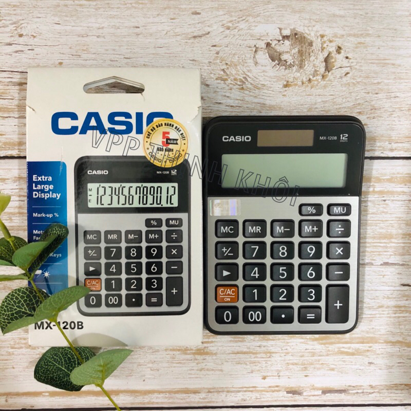 Máy tính CASIO MX-120B - Chính hãng | Shopee Việt Nam