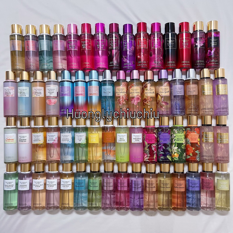 Body mist Victoria’s secret - Xịt thơm toàn thân Vic full size 250ml | Shopee Việt Nam