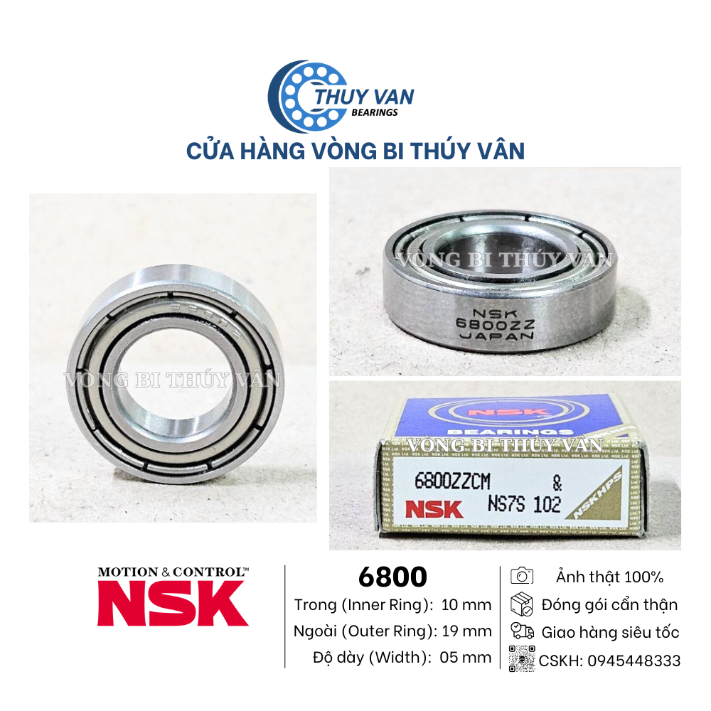 Vòng bi bạc đạn cầu hạt tròn mỏng 6800 6801 6802 6803 6804 6805 6807 6808 nắp phớt kim loại cao ...