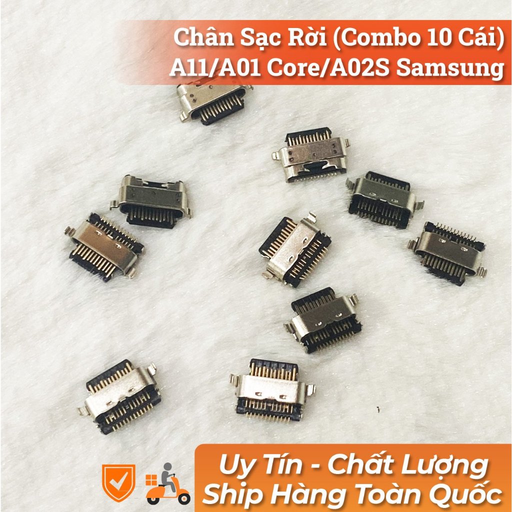 Combo chân sạc rời A11/A02s samsung (combo 10 cái) | Shopee Việt Nam