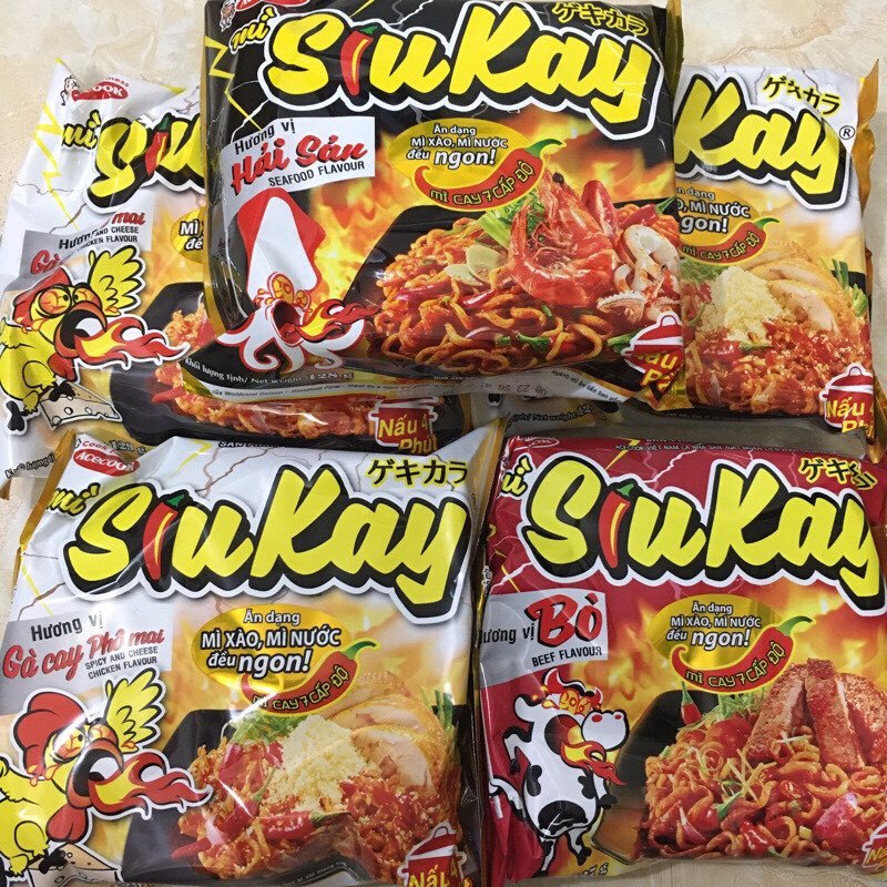 Mì siukay - Giá Tốt, Miễn Phí Vận Chuyển, Đủ Loại | Shopee Việt Nam