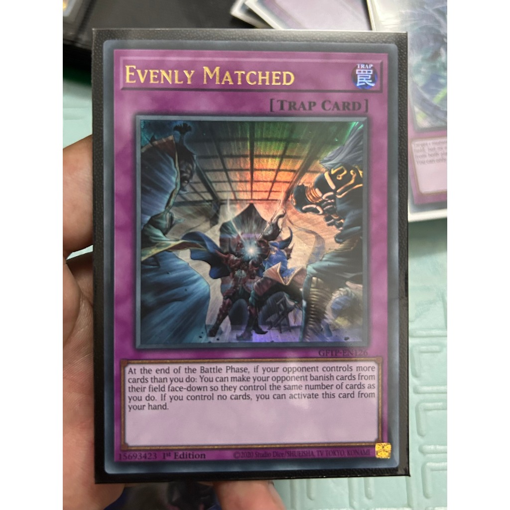 Thẻ bài Yugioh - Evenly Matched | Shopee Việt Nam