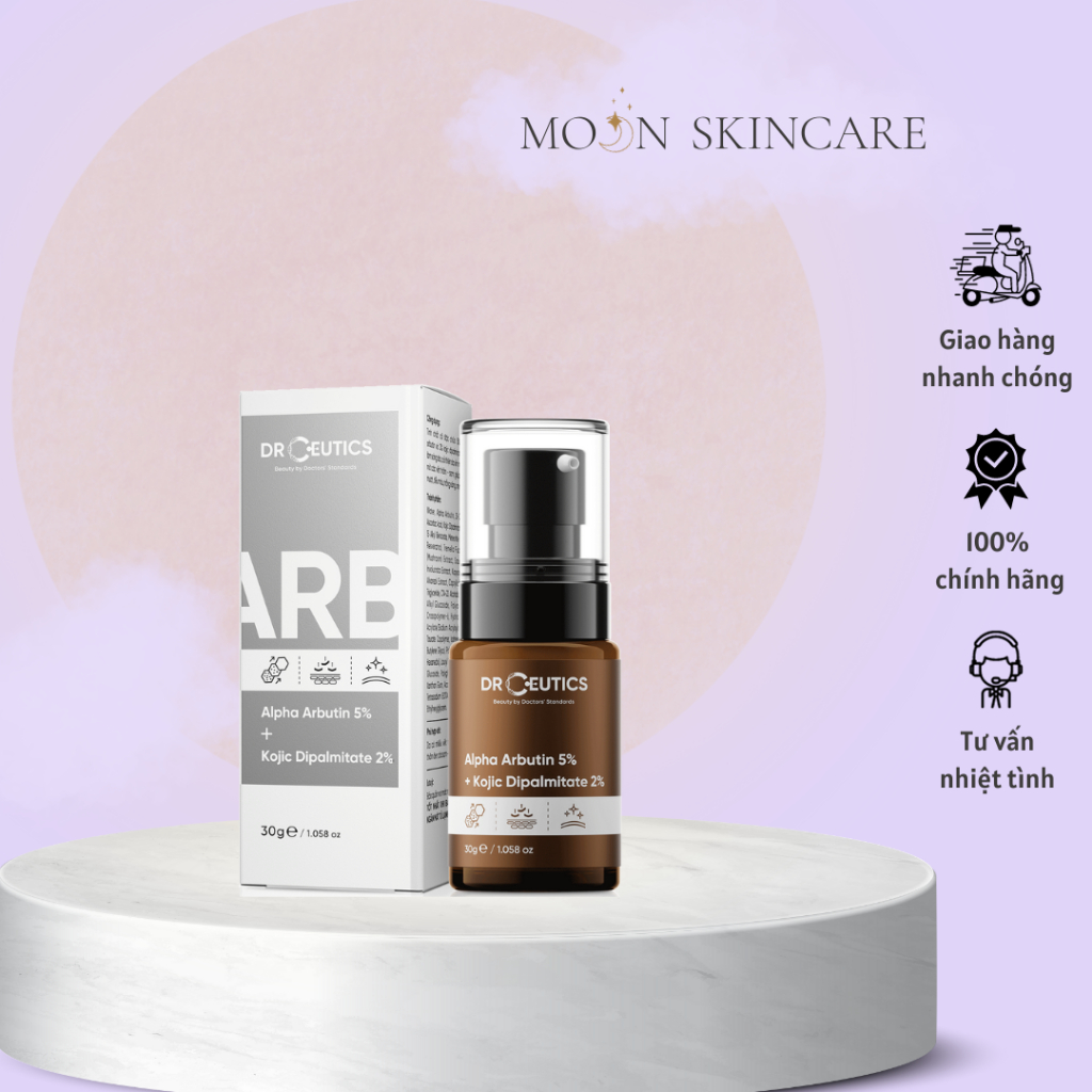 Tinh Chất DrCeutics Alpha Arbutin Làm Sáng Da Mờ Nám Alpha Arbutin 5% Và Kojic Dipalmitate 2% ...