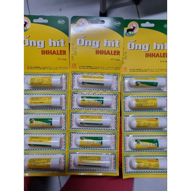 Ống hít mũi Inhaler Pharmedic thông mũi, dễ thở. | Shopee Việt Nam