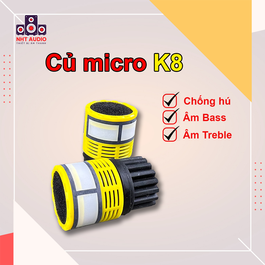 Củ micro K8 cao cấp chống hú chất âm to rõ dày dặn hát không mệt giọng | Shopee Việt Nam