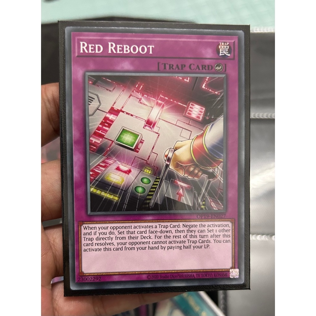 Thẻ bài Yugioh - Red Reboot - EN | Shopee Việt Nam