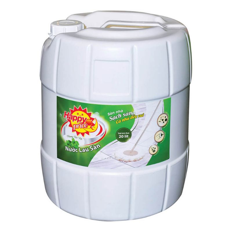 [ Date Mới ] Nước lau sàn Happy Price hương bạc hà 20L (MM) | Shopee Việt Nam