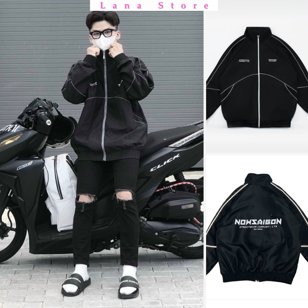 Áo Khoác Dù NowSaiGon Form Unisex Nam Nữ Áo Dù 2 Lớp | Shopee Việt Nam