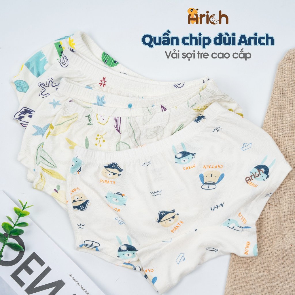 Quần Chip Sợi Tre Arich dành cho bé 12m đến 6y | Shopee Việt Nam