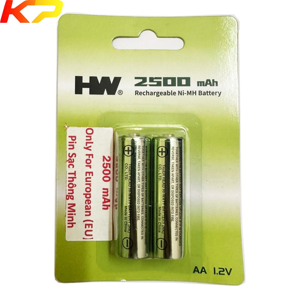 Pin sạc AA 1.2V 2500mah HW Chính hãng | Shopee Việt Nam