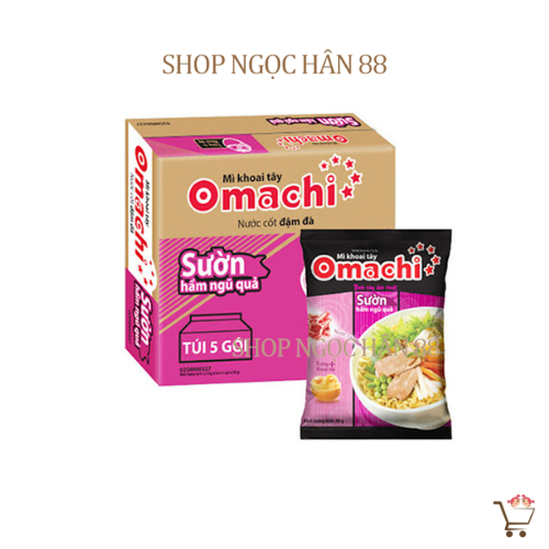 [CHĨNH HÃNG] Mì Omachi khoai tây - thùng 30 gói x 80g | Shopee Việt Nam