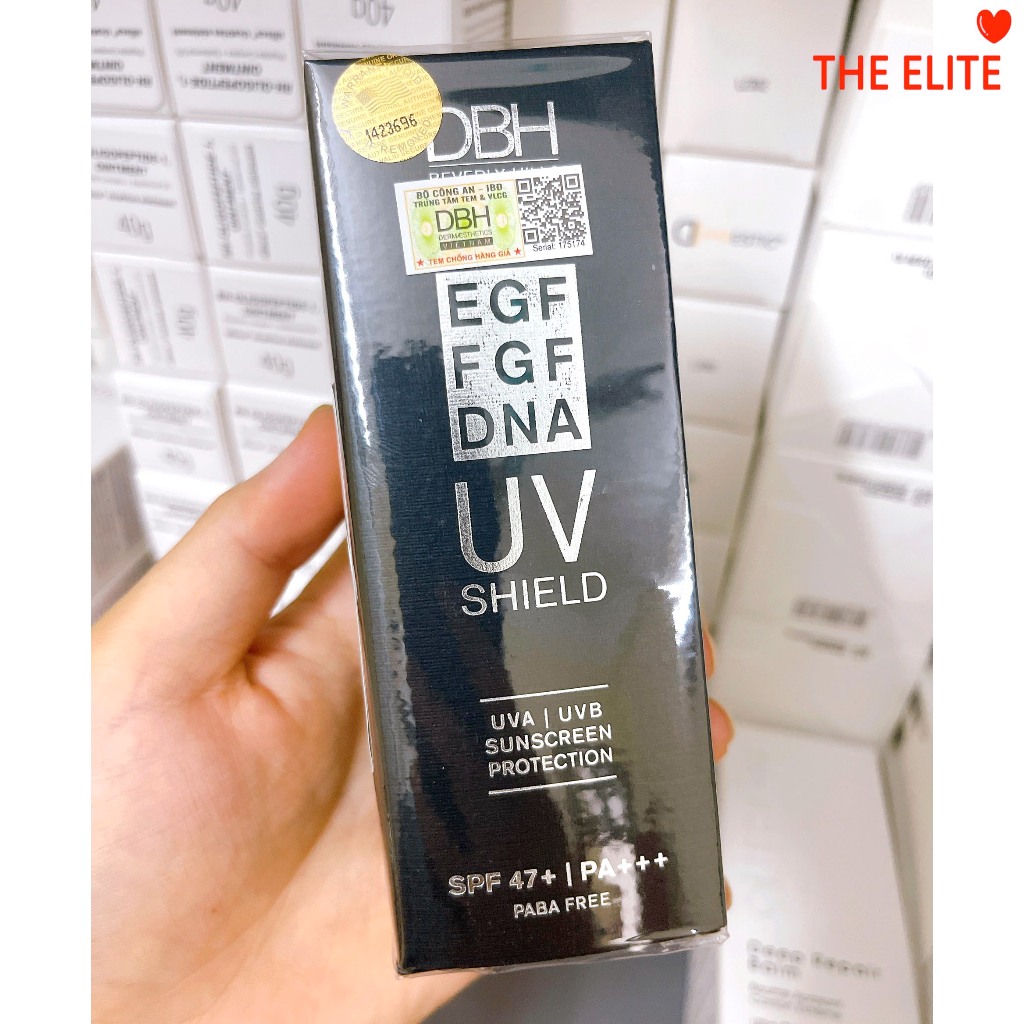 [ Công ty - Mẫu 2025 ] Kem chống nắng DBH 60ml Fullbox ( Bản Mỹ chứa EGF , FGF , DNA ) | Shopee ...