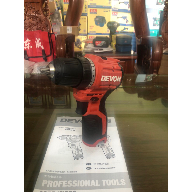 khoan pin 12v DEVON5208 chính hãng mới 100% bảo hành 6tháng | Shopee Việt Nam