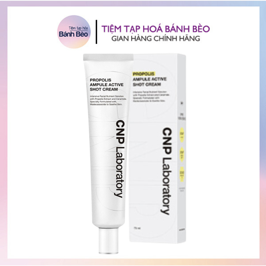 Kem Dưỡng Keo Ong Đậm Đặc Phục Hồi Dịu Da CNP Propolis Ampule Active Shot Cream 50ml | Shopee ...